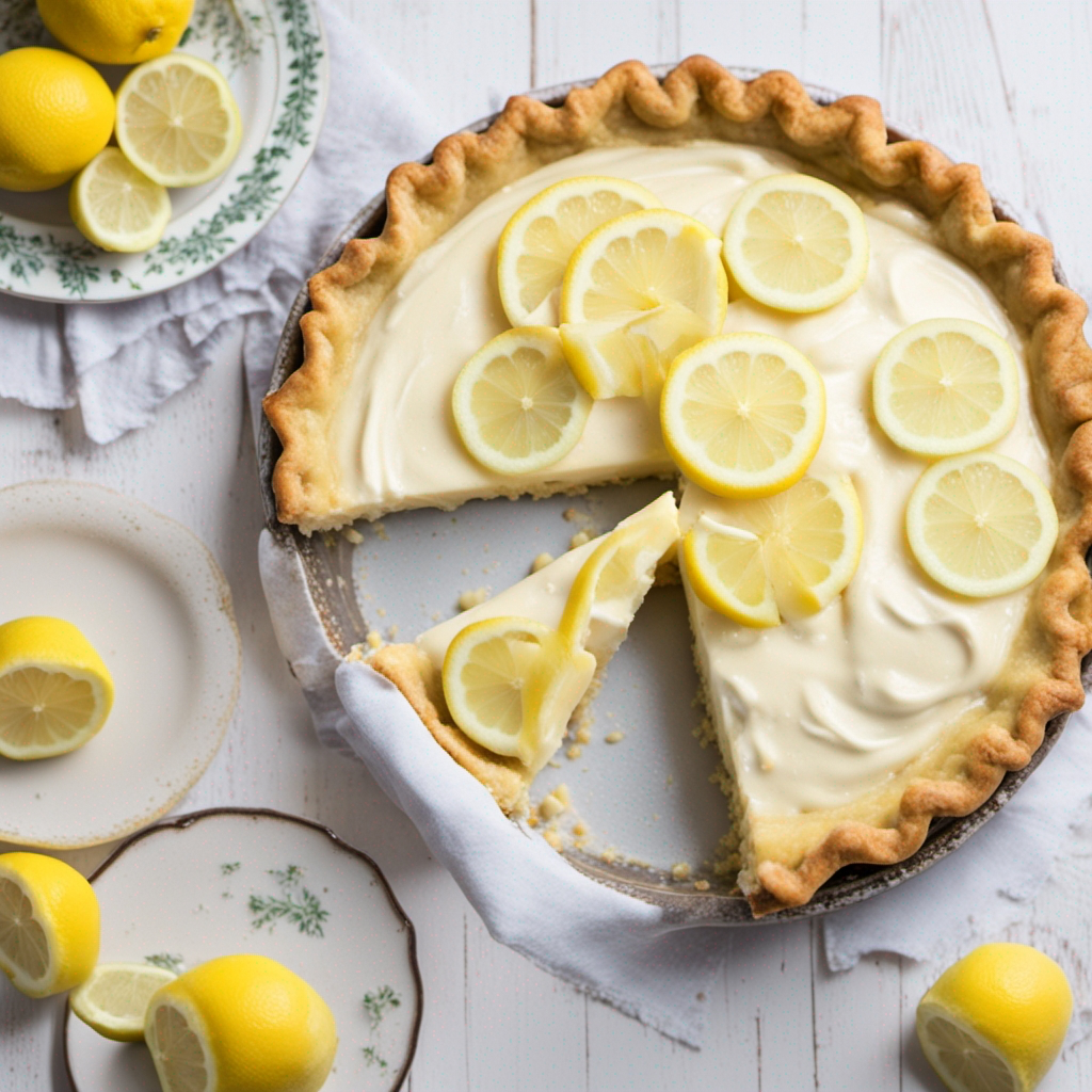 The Perfect Lemonade and Cream Cheese Pie for a Warm Day: A Refreshing ...
