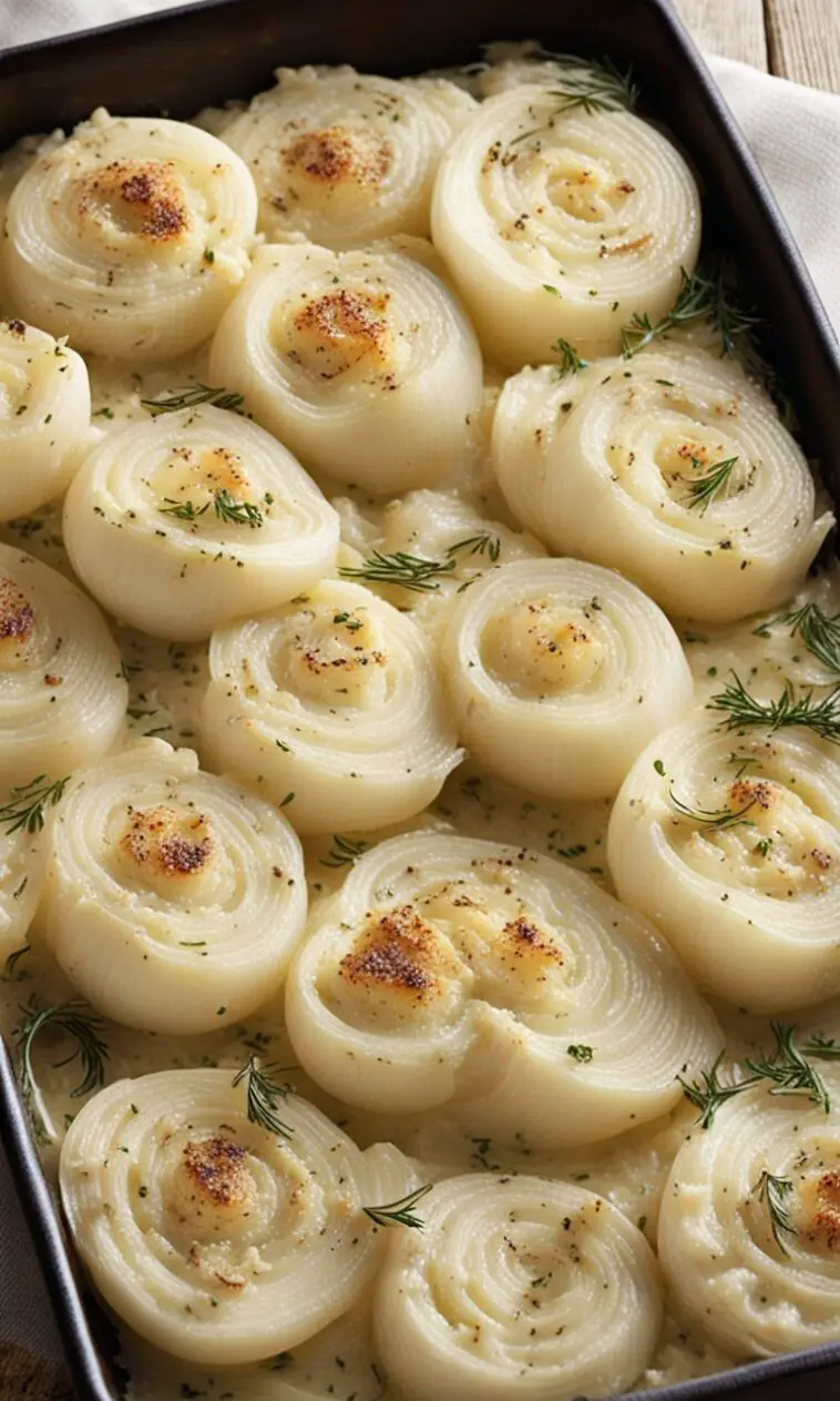 Roasted Parmesan Creamed Onions: The Ultimate Comfort Dish! - 1k Recipes!