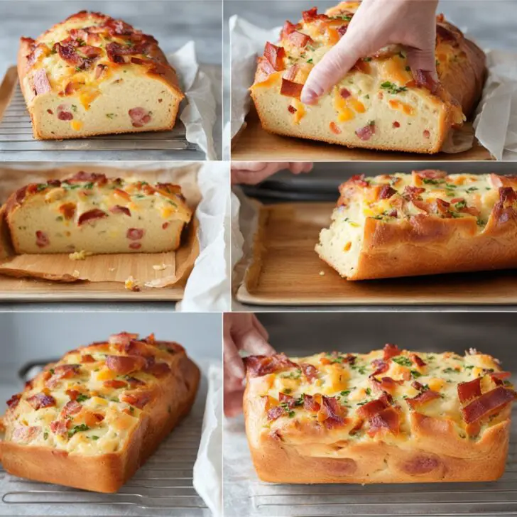 The Ultimate Loaded Bacon Cheddar Bread: A Flavour Extravaganza! – Easy ...