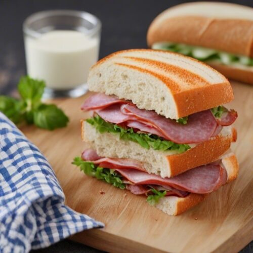 Simple Salami Sandwich – Easy Family Recipes!
