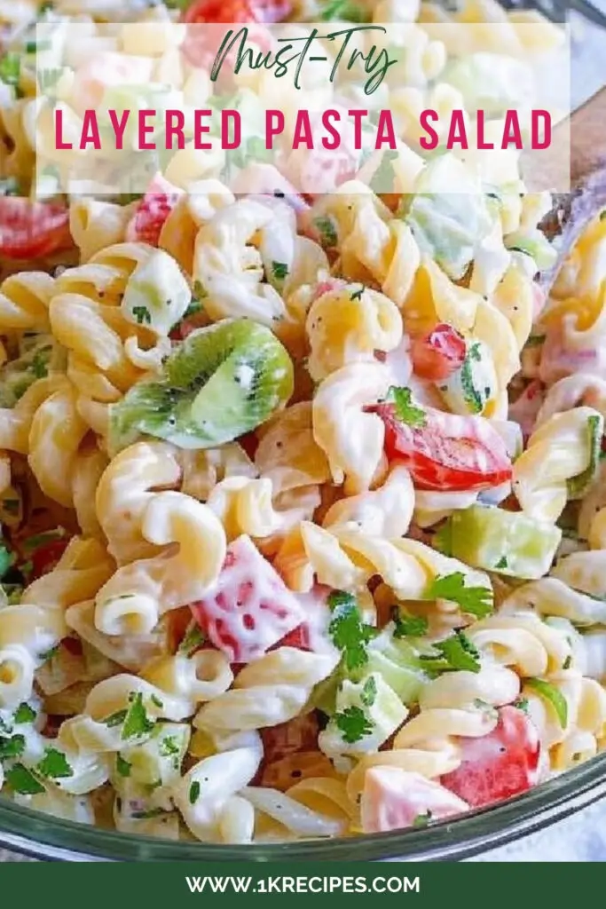 Best Layered Pasta Salad: A Must-Try Recipe! – Easy Family Recipes!