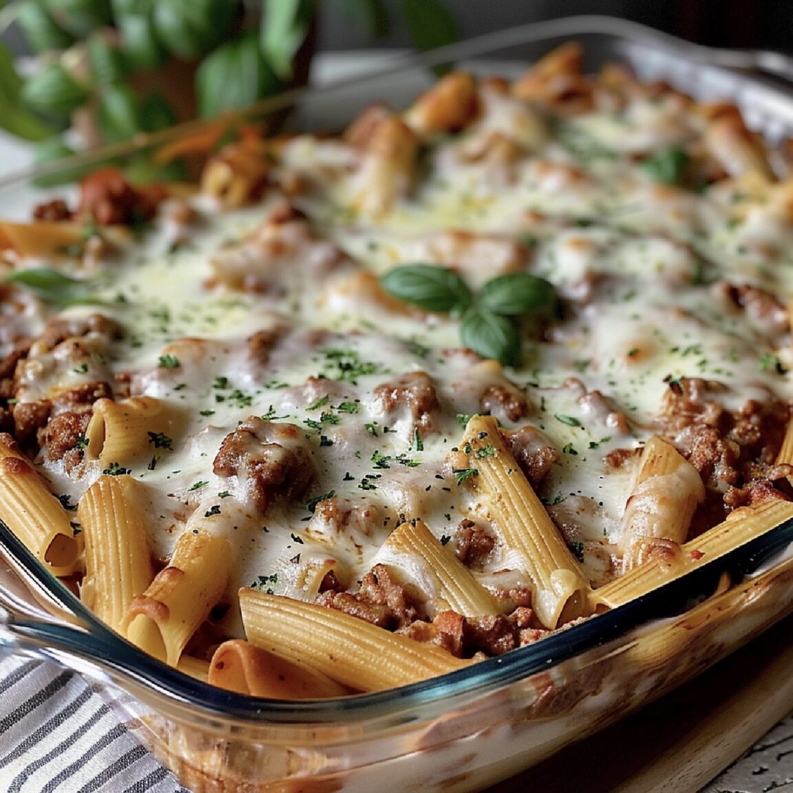 Savor the Essence of Italy: Baked Mostaccioli Perfection – Easy Family ...