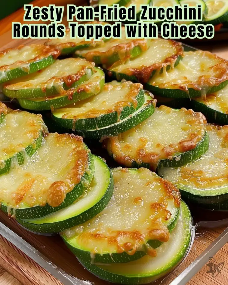 Easy Keto Pan-Fried Zucchini Rounds with Cheese – Quick and Healthy Low ...