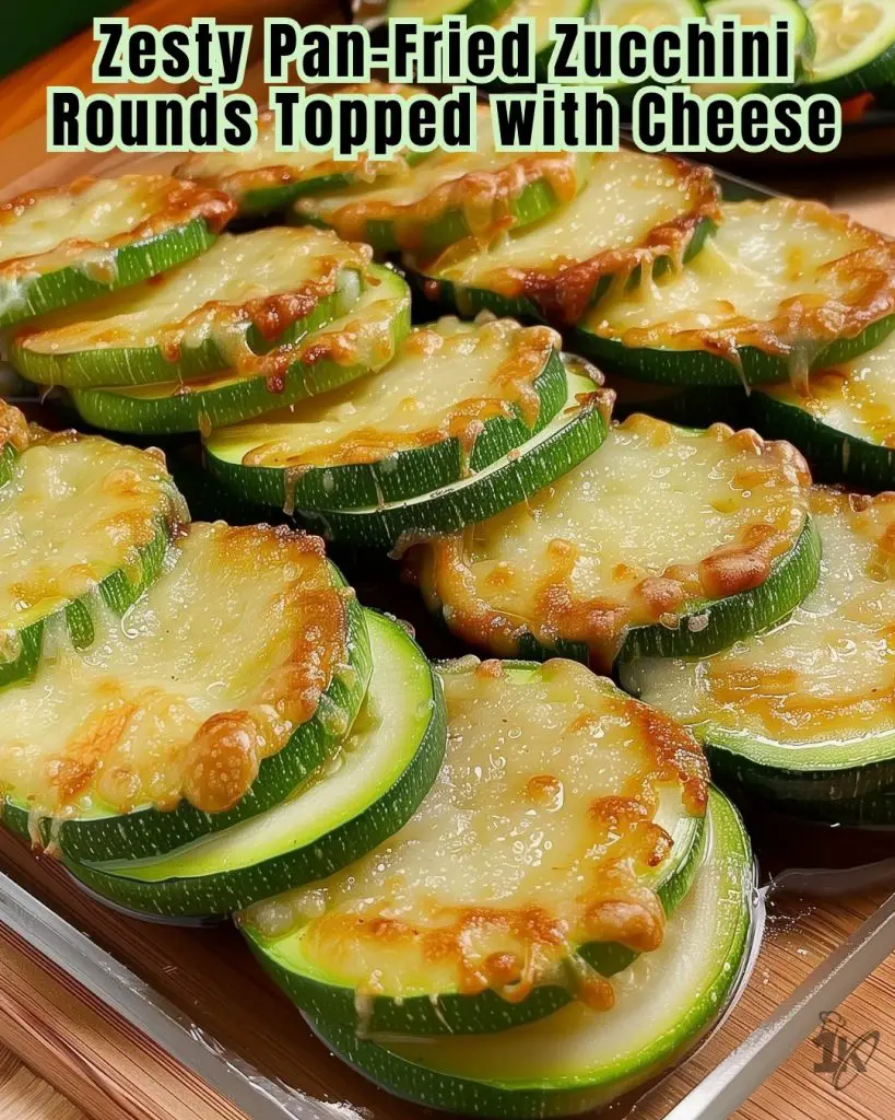 Easy Keto Pan-Fried Zucchini Rounds with Cheese – Quick and Healthy Low ...